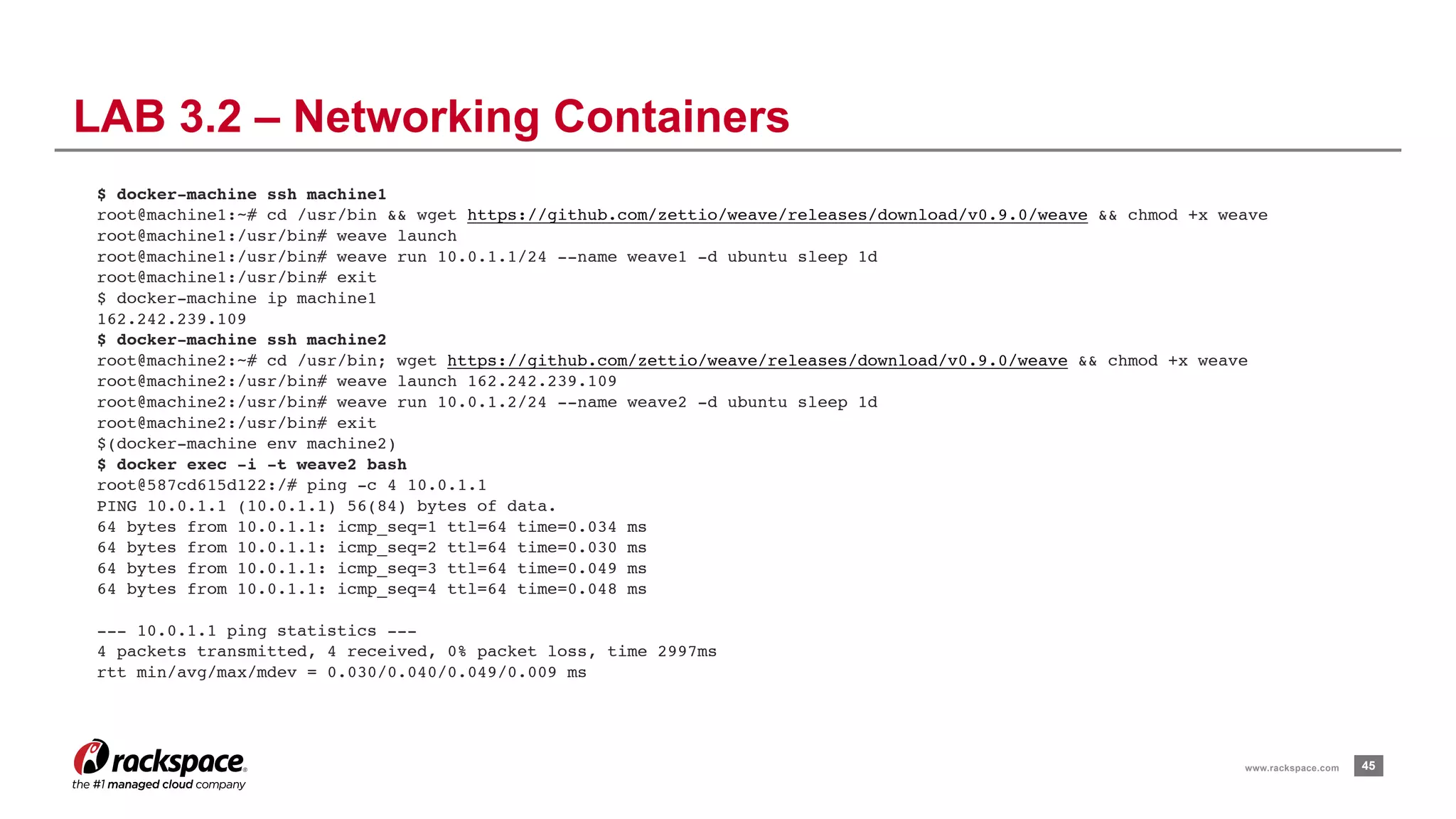 Using Docker with OpenStack - Hands On! | PPT