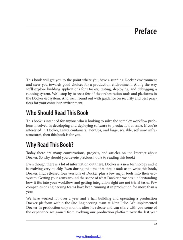 Docker up & running | PDF