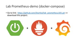 Intro docker and demo monitor on docker | PPTX