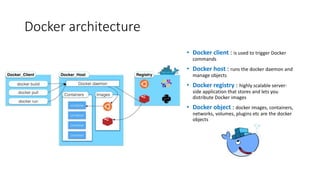 Intro docker and demo monitor on docker | PPTX