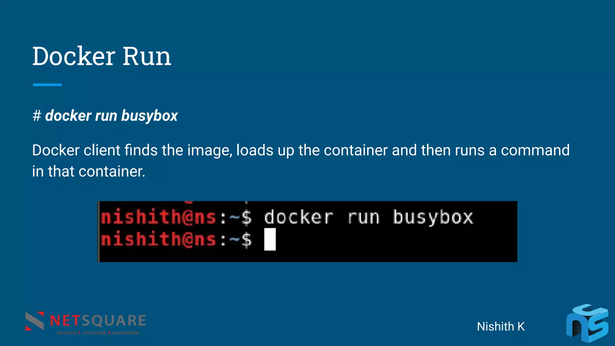 Docker 101 | PPT