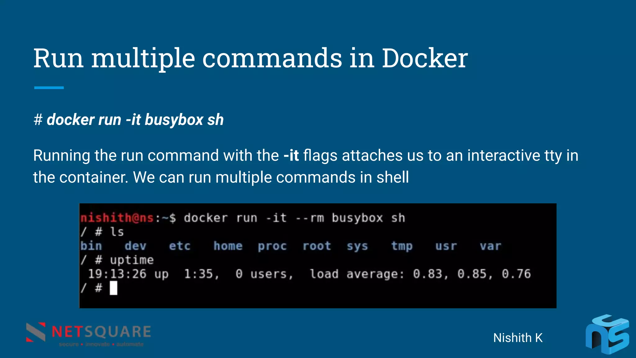Docker 101 | PPT