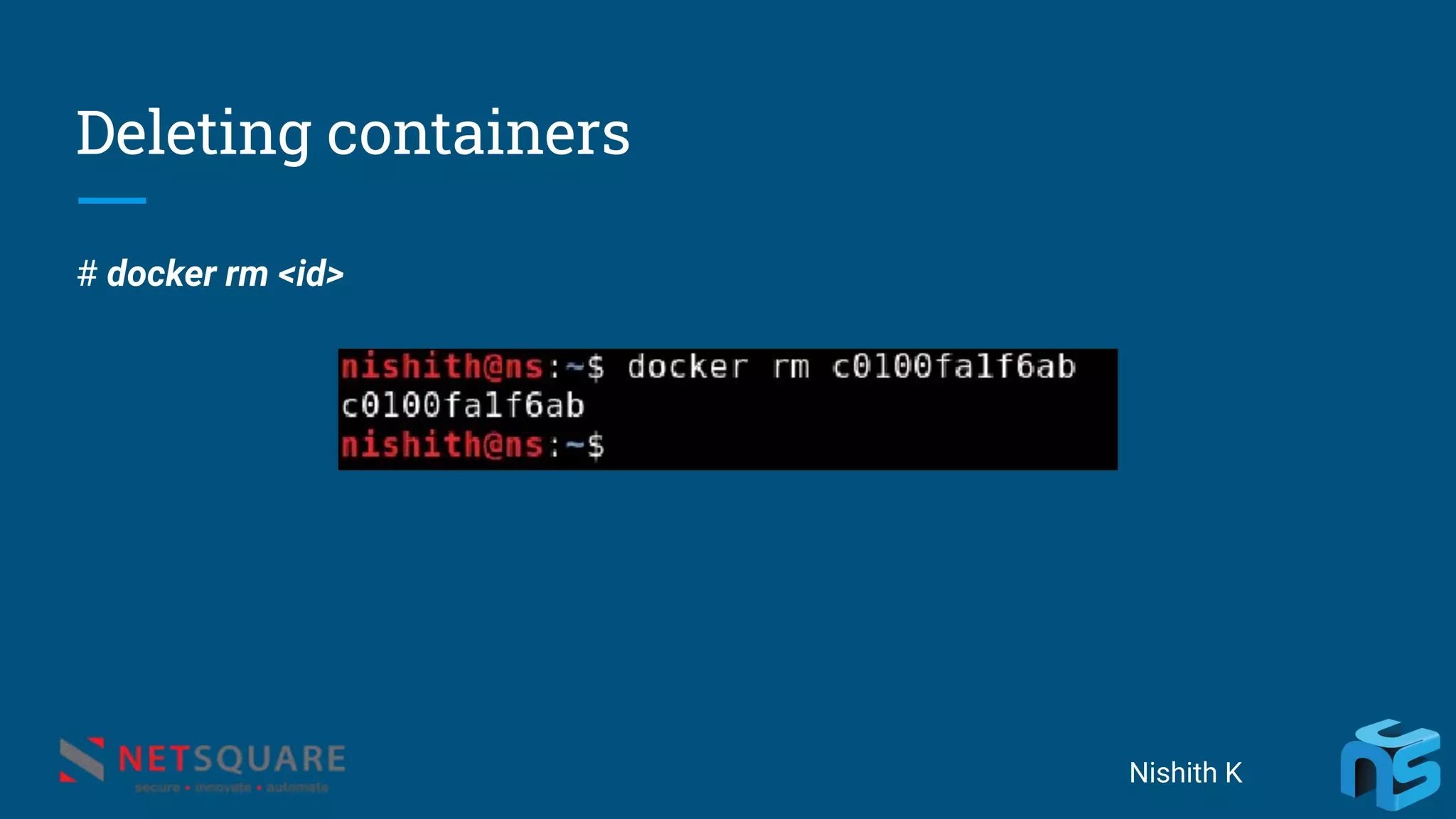 Docker 101 | PPT