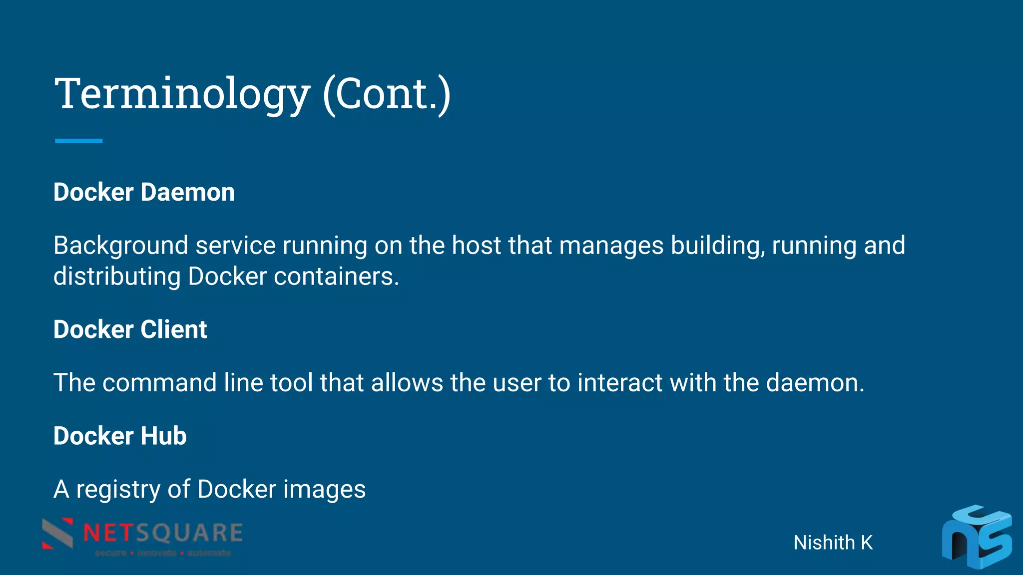 Docker 101 | PPT