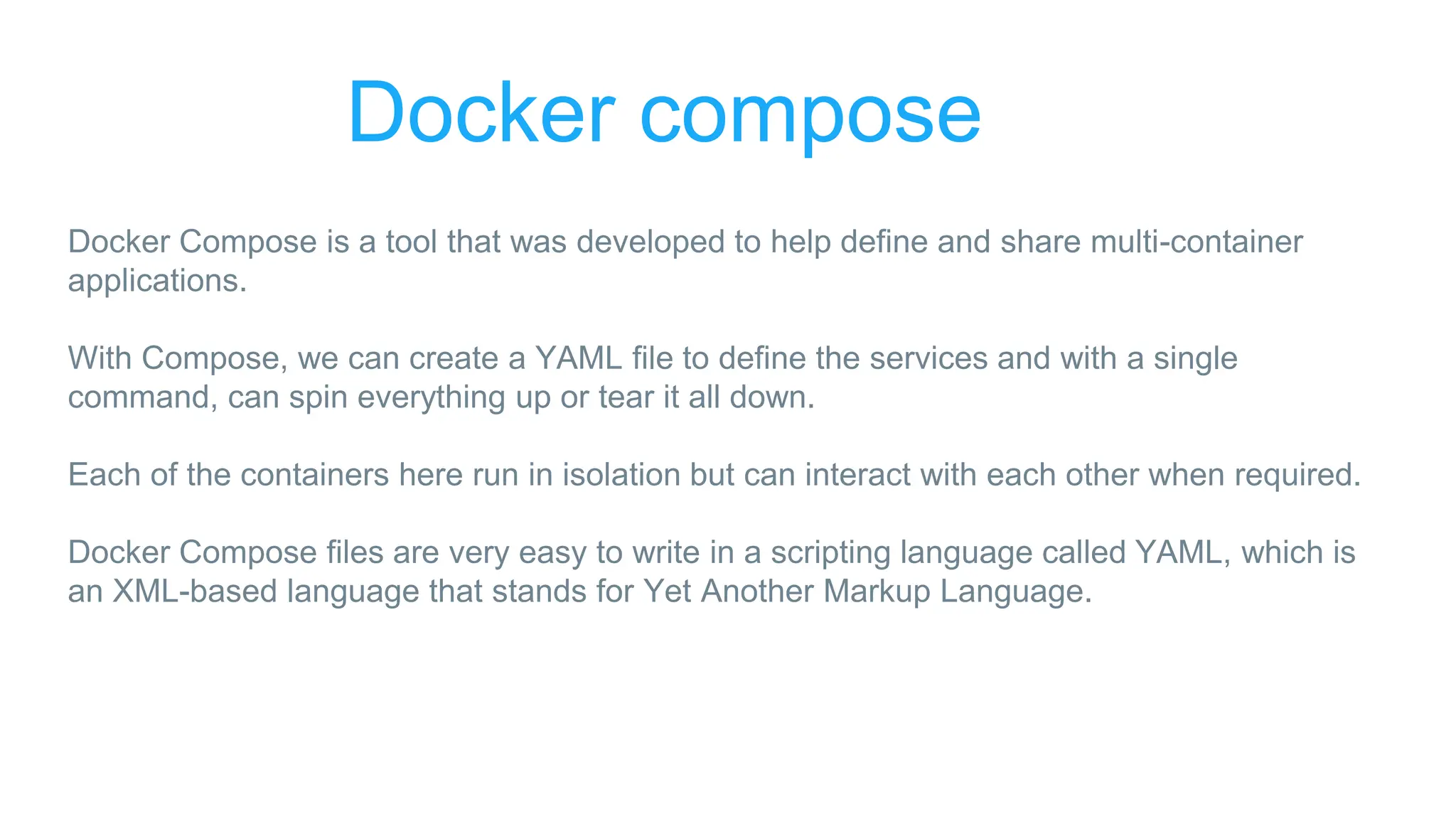 Getting Started With Docker: Simplifying DevOps | PPT Getting Started With Docker: Simplifying DevOps | PPT