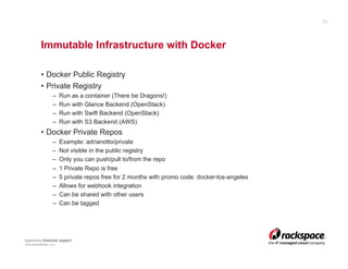 Docker 102 - Immutable Infrastructure | PPT