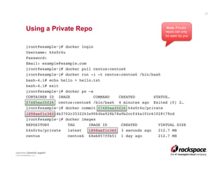 Docker 102 - Immutable Infrastructure | PPT
