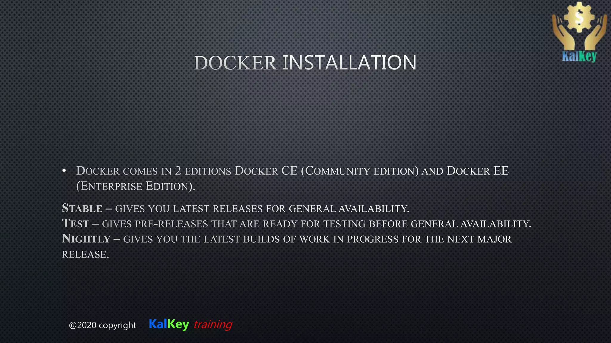 Docker advance topic (2) | PPT