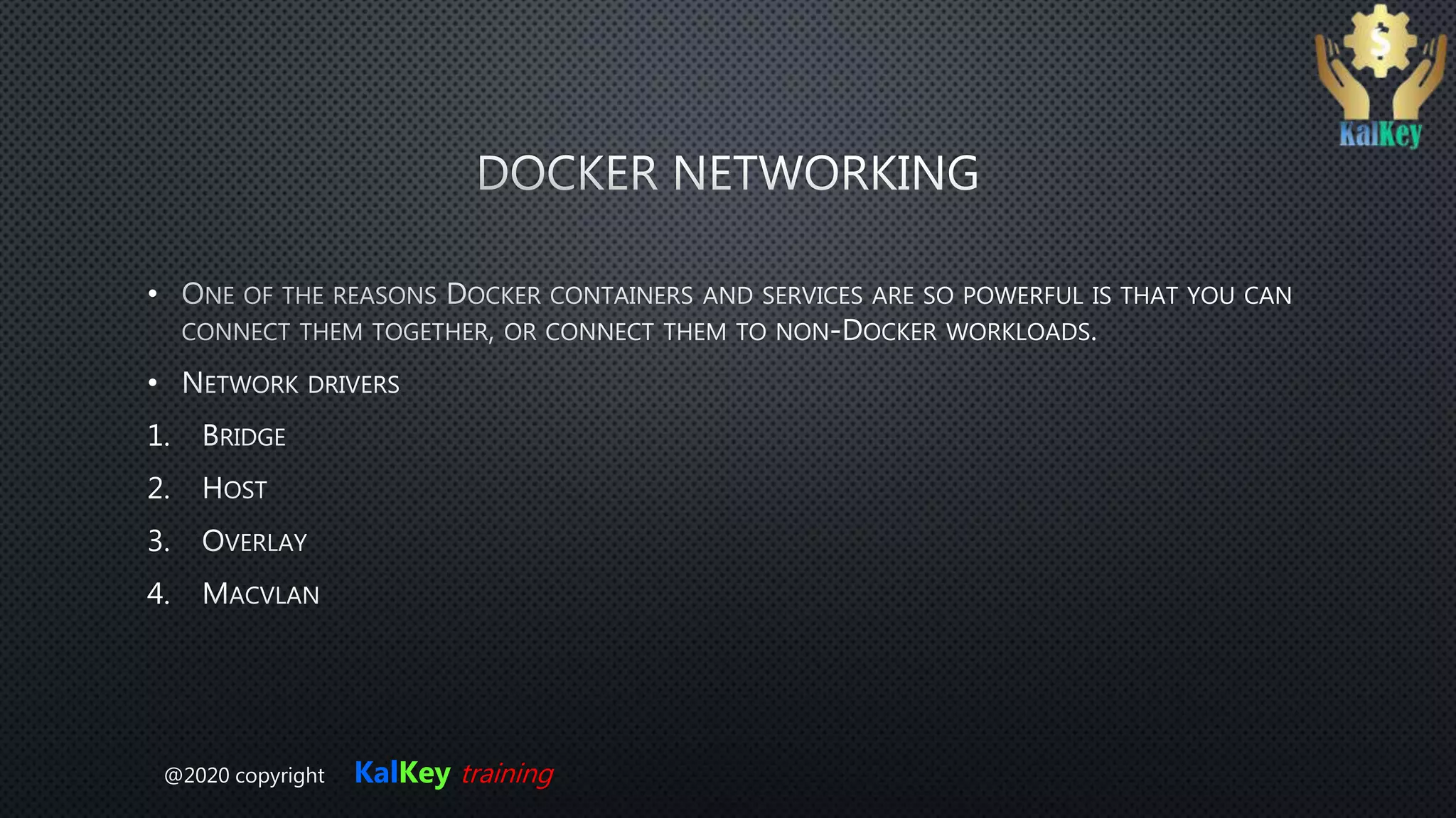 Docker advance topic (2) | PPT