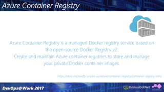 Docker and Azure | PDF