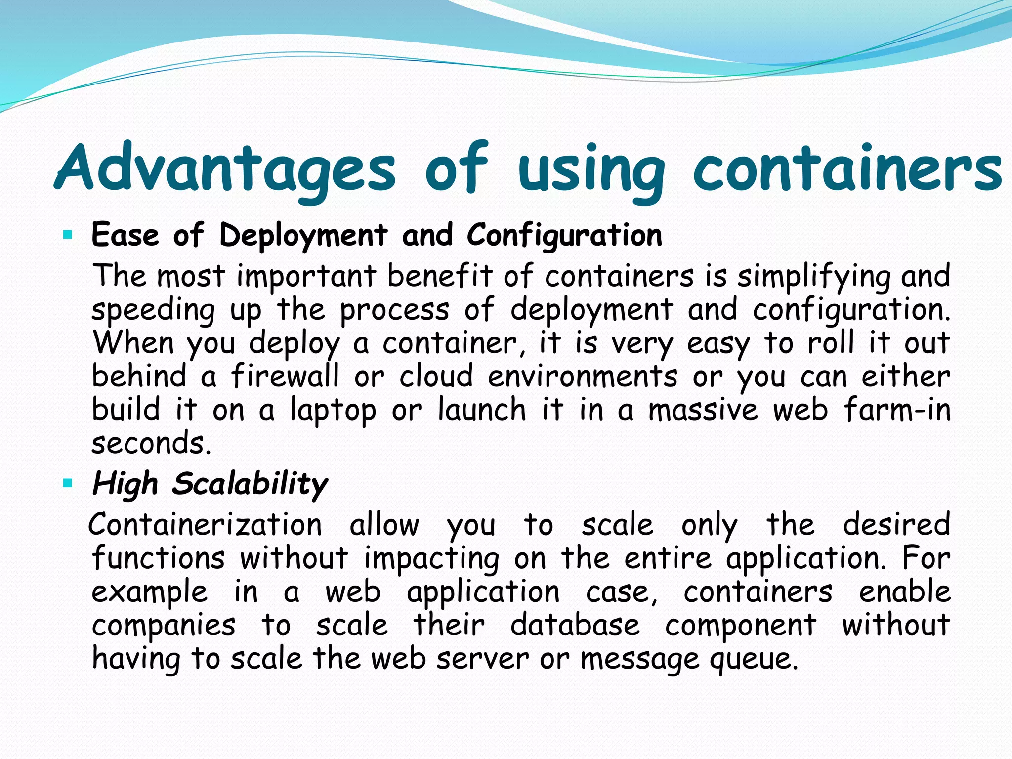 Docker and containerization | PPT