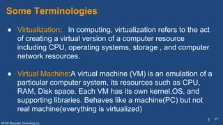 Docker and containers : Disrupting the virtual machine(VM) | PDF | Operating Systems | Computer ...