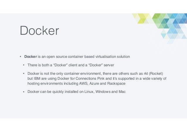 An introduction to configuring Domino for Docker An introduction to configuring Domino for Docker