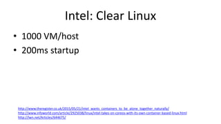 Docker and kernel security | PDF