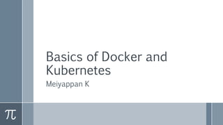 Docker and kubernetes | PPT