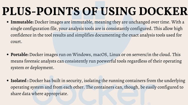Forensic basics of Docker and Malware | PPT