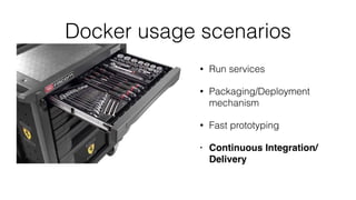 Docker and Puppet for Continuous Integration | PPT