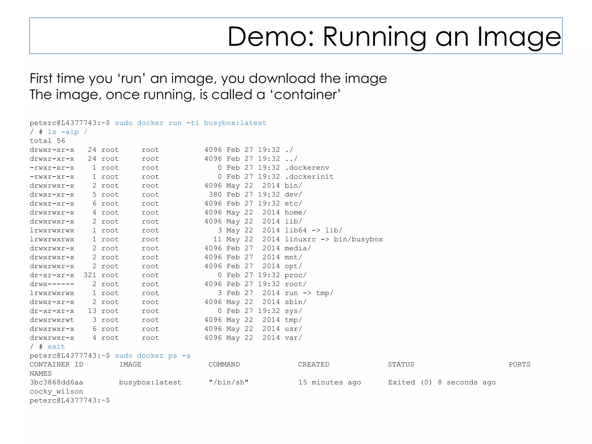 Docker and the Container Ecosystem | PPTX