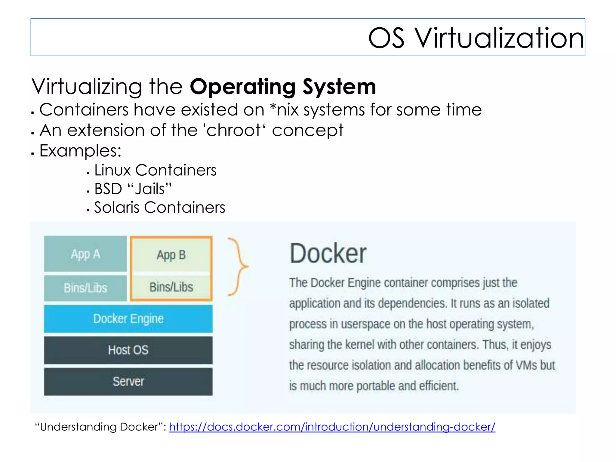 Docker and the Container Ecosystem | PPTX