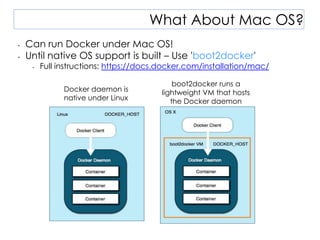 Docker and the Container Ecosystem | PPT