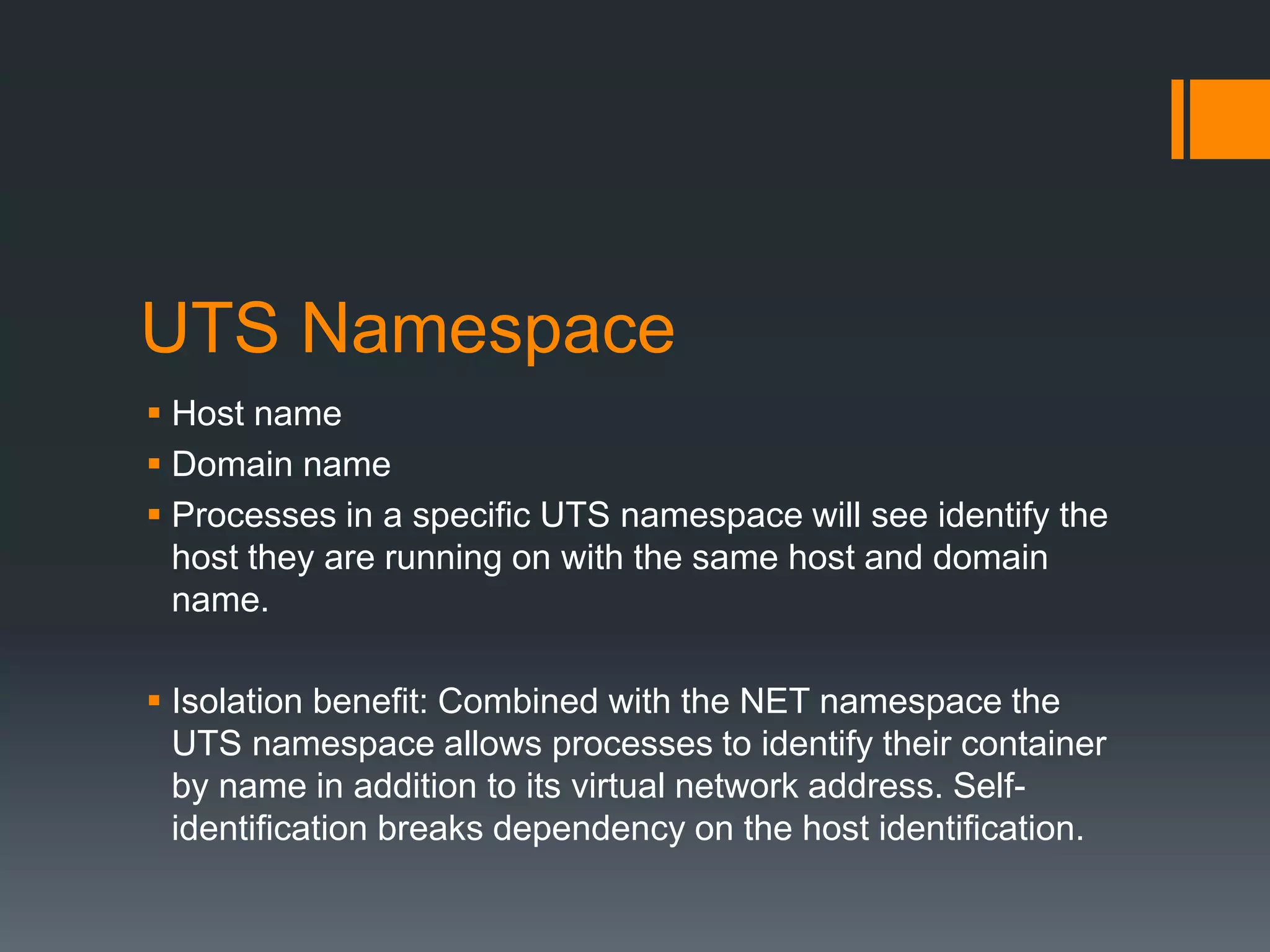 Docker: Aspects of Container Isolation | PPT