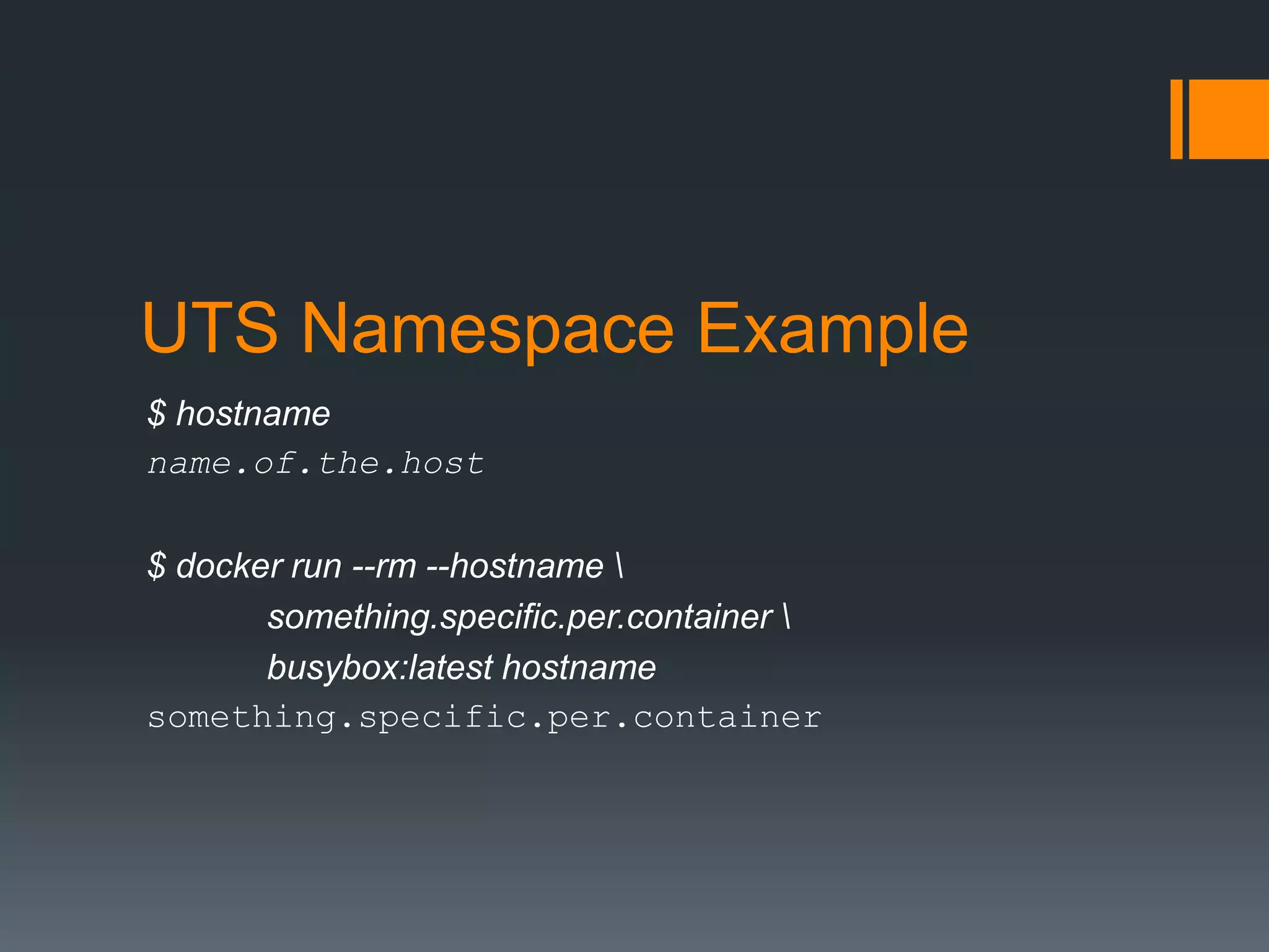 Docker: Aspects of Container Isolation | PPT