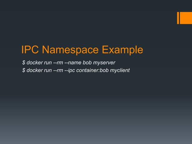 Docker: Aspects of Container Isolation | PPT
