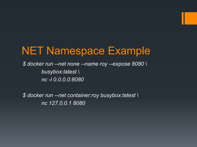 Docker: Aspects of Container Isolation | PPT