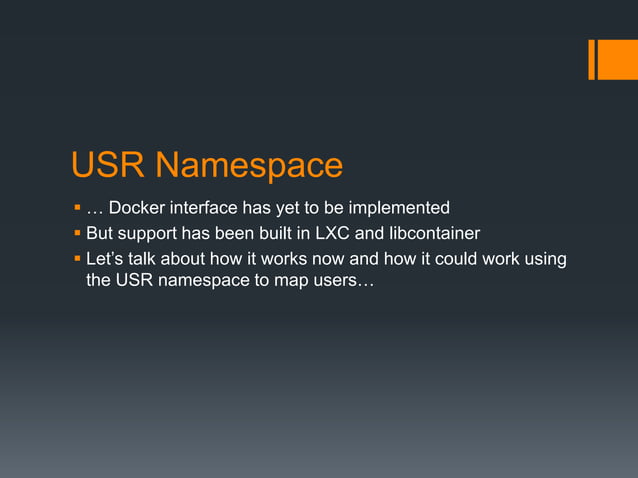 Docker: Aspects of Container Isolation | PPT
