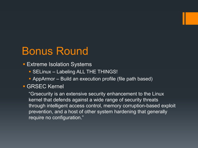Docker: Aspects of Container Isolation | PPT