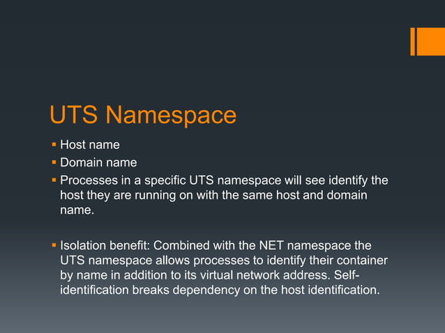 Docker: Aspects of Container Isolation | PPT