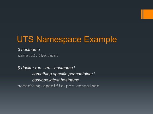 Docker: Aspects of Container Isolation | PPT