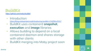 Docker Athens: Docker Engine Evolution & Containerd Use Cases | PPT