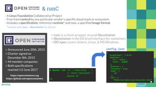 Docker Athens: Docker Engine Evolution & Containerd Use Cases | PPT
