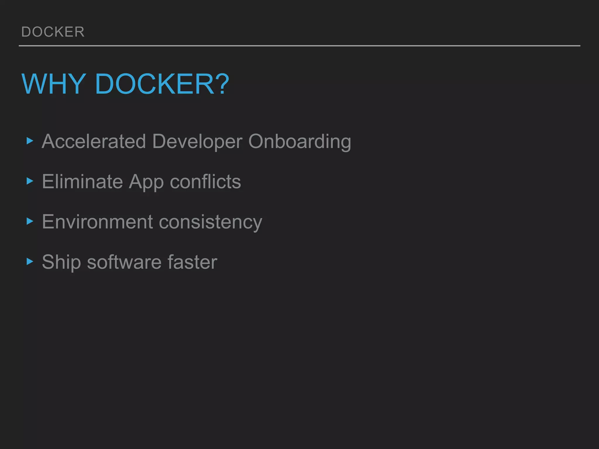 Docker Basic Presentation | PPT