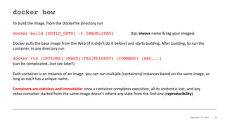 Docker for Deep Learning (Andrea Panizza) | PPT