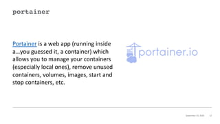 Docker for Deep Learning (Andrea Panizza) | PPT
