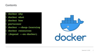 Docker for Deep Learning (Andrea Panizza) | PPT