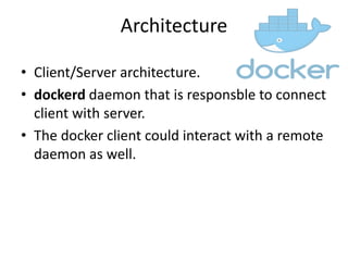Learning Dockers - Step by Step | PPTX