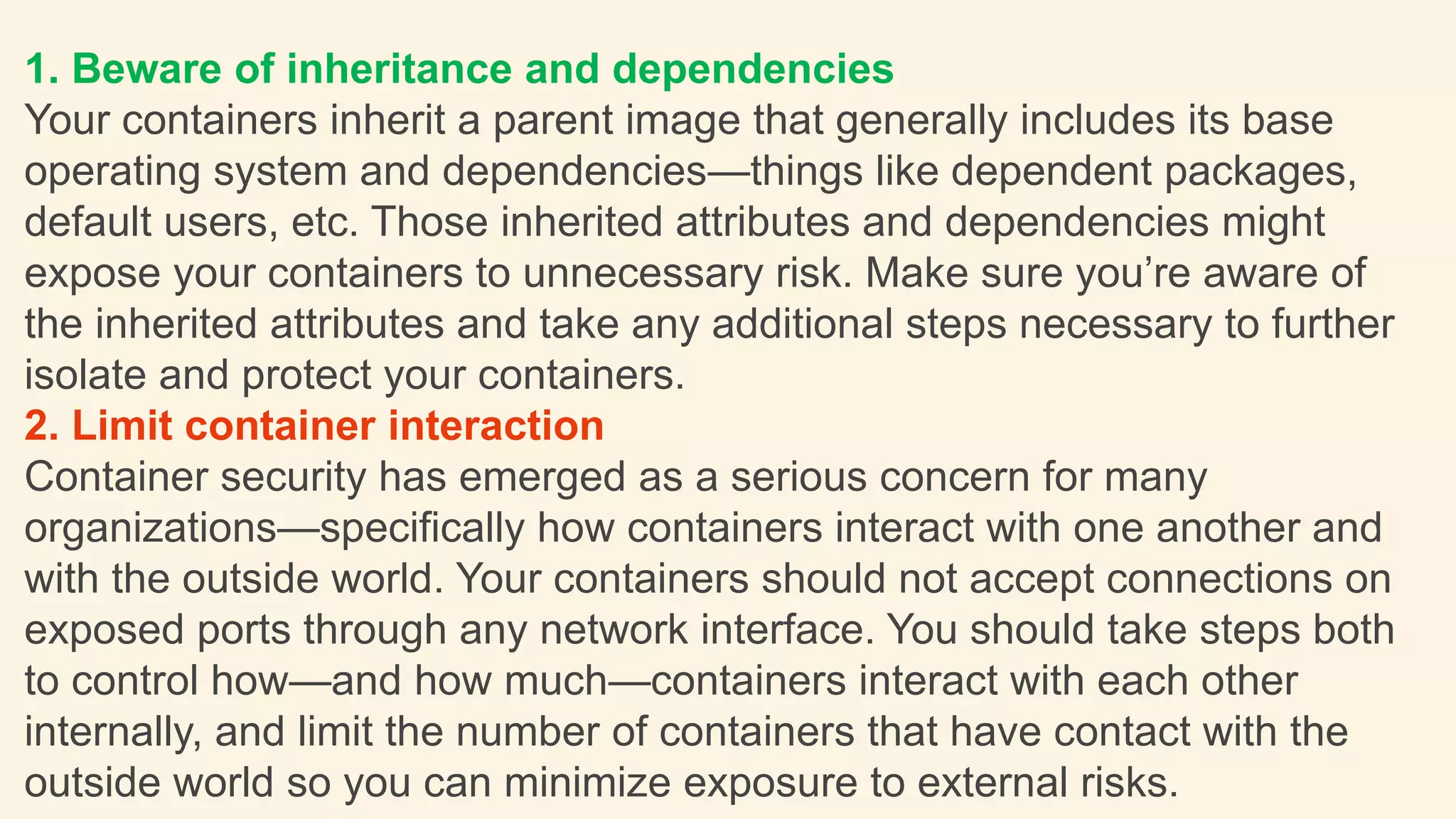 Docker best Practices | PPT