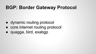 IP Routing, AWS, and Docker | PPT
