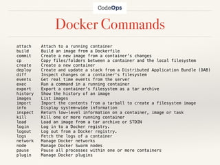 Docker by Example - Basics | PPT