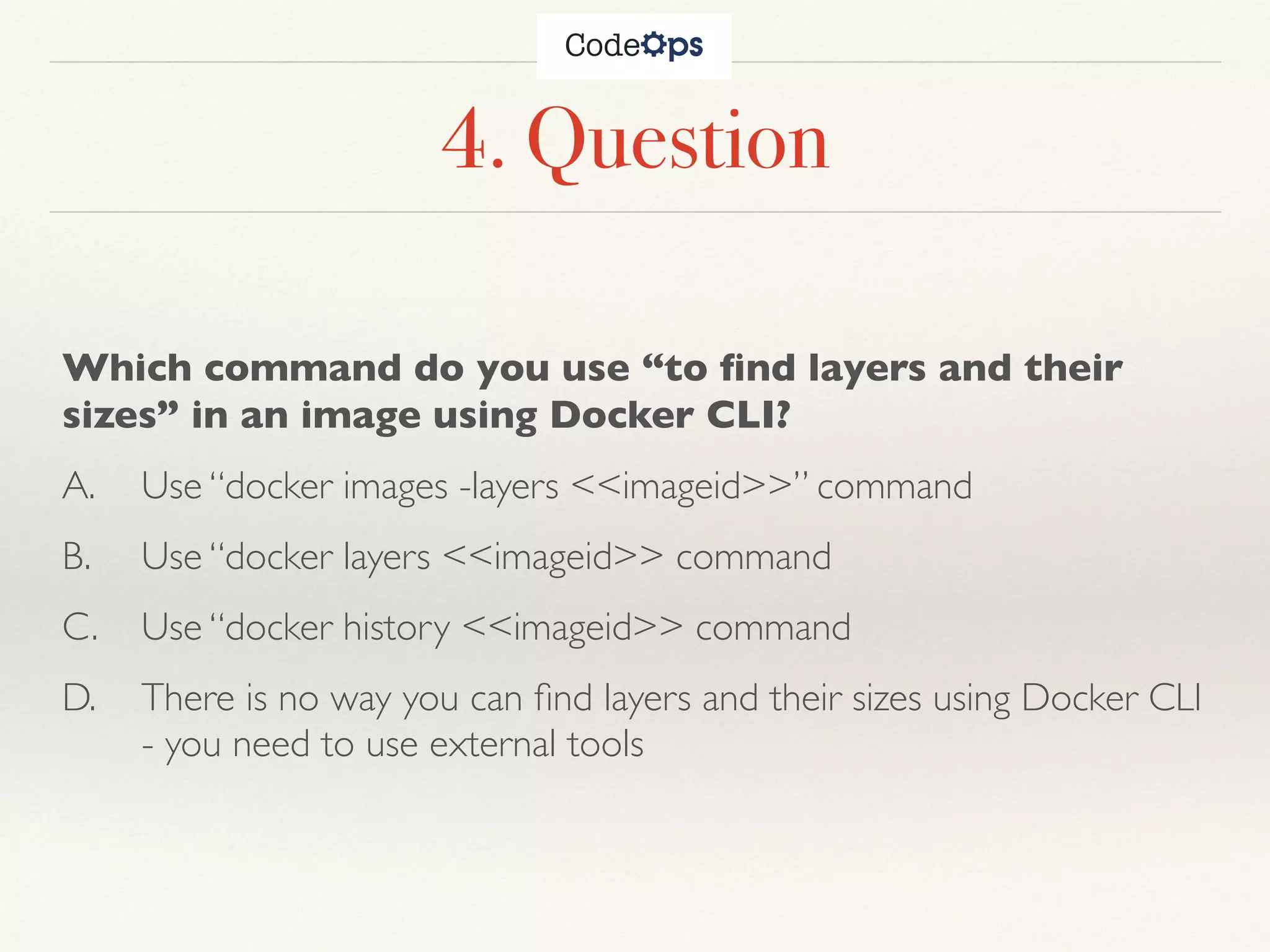 Docker by Example - Quiz | PPT