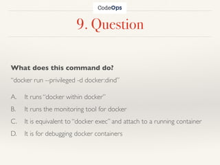 Docker by Example - Quiz | PPT