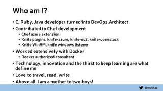 Baking Docker Using Chef | PPT