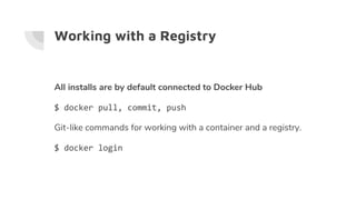 Docker Command Line, Using and Choosing containers | PPT | Free Download