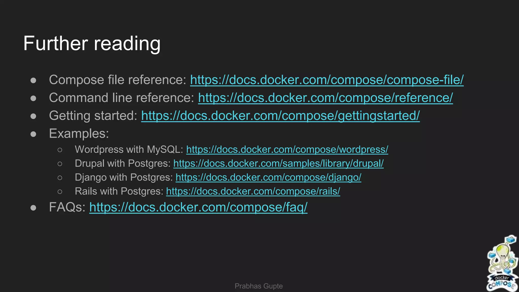 Introduction to Docker Compose | PPT