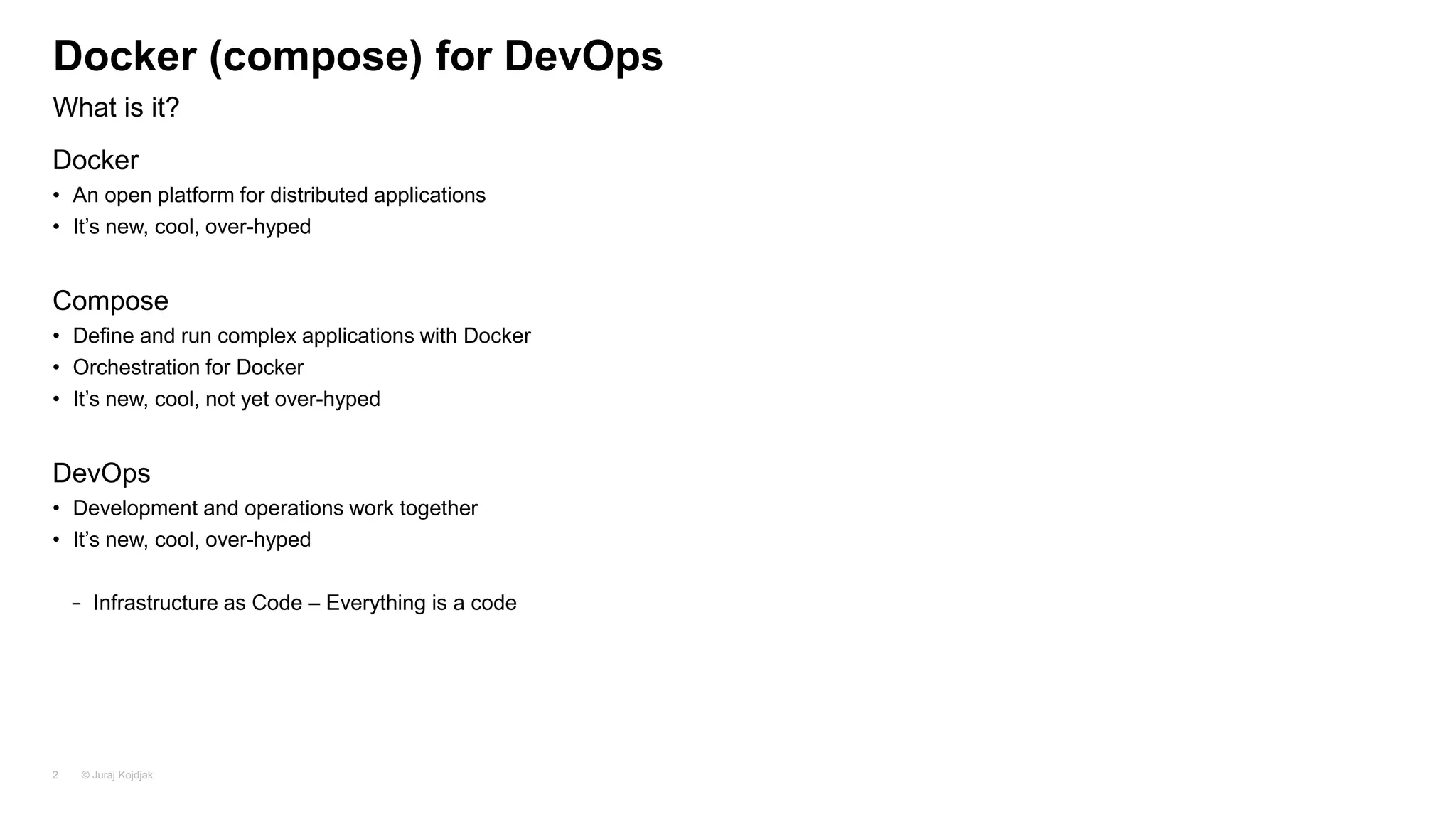 Docker Compose In Devops Prague Docker Meetup Ppt