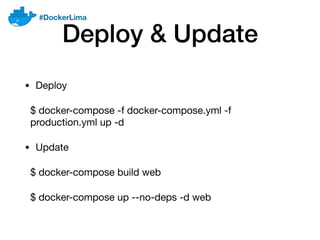 Docker Compose to Production with Docker Swarm | PPT