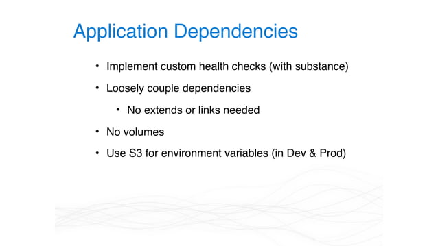 "workstation up" - Docker Development at Flow | PPT